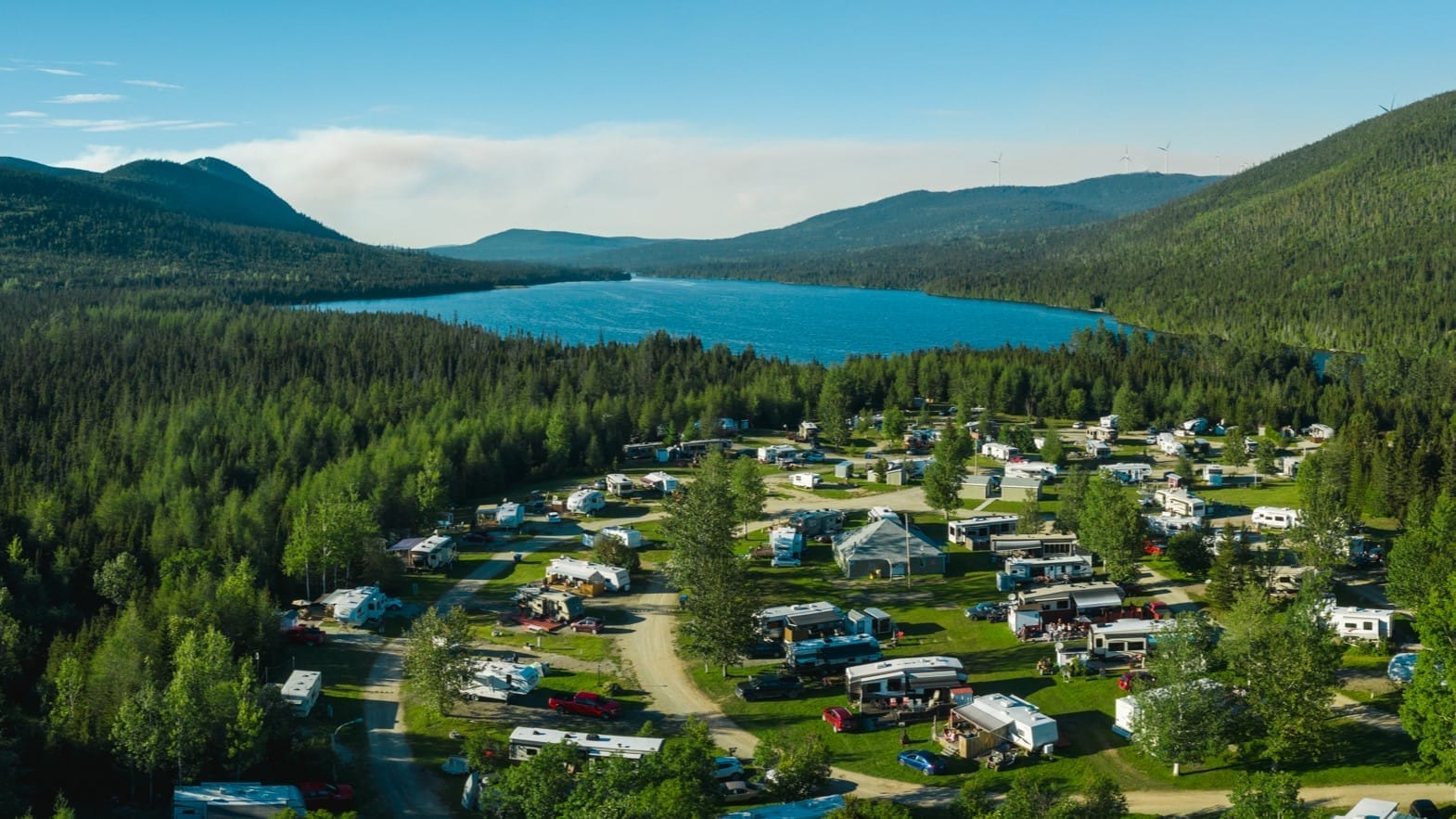 Centre de plein air du Lac York - Murdochville - Gaspésie